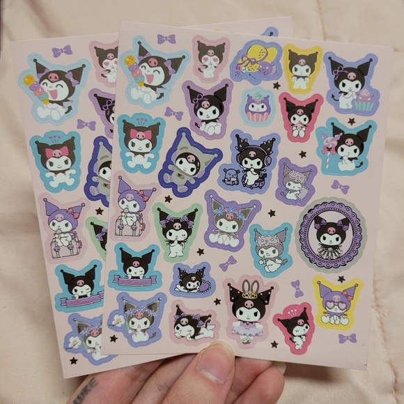 Sanrio | Design | Sanrio Kuromi Sticker Set Open To Offers | Poshmark